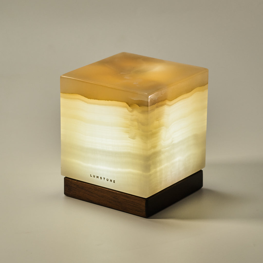 Standard - Cubo de ónix 11x11x11cm – LUMSTONE